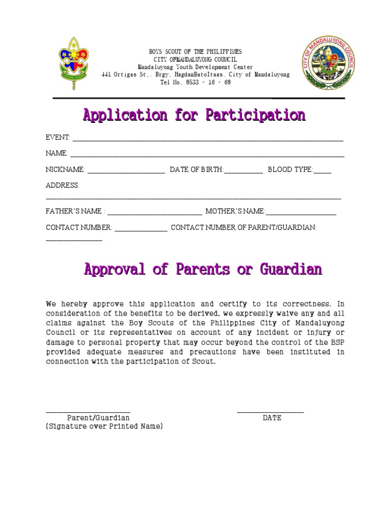 Parents Permit 1 | PDF