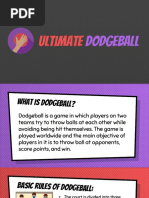 The History of Dodgeball | PDF | Games Of Physical Skill | Ball Games