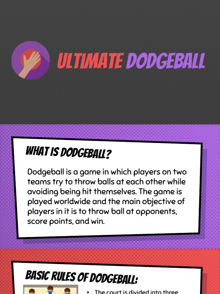 Ultimate Dodgeball Rules | PDF | Team Sports | Athletic Sports