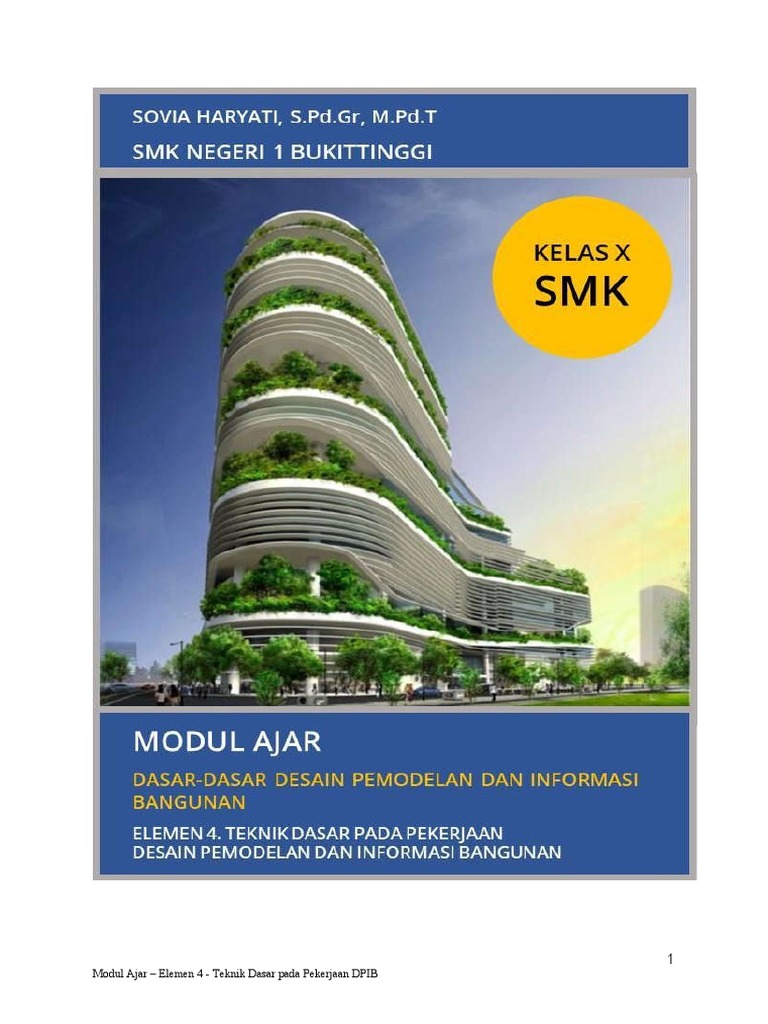 MODUL AJAR - DASAR DPIB - Elemen 4 | PDF MODUL AJAR - DASAR DPIB - Elemen 4 | PDF