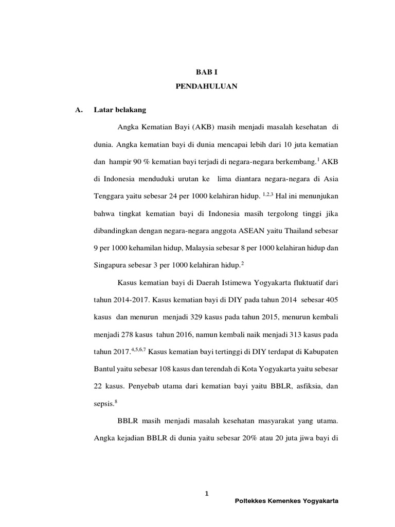 Faktor Penyebab Bblr Di Bantul Pdf