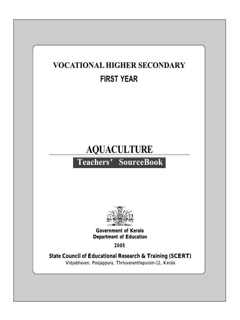 AQUACULTURE - VHSE - Government of Kerala | PDF | Constructivism ...