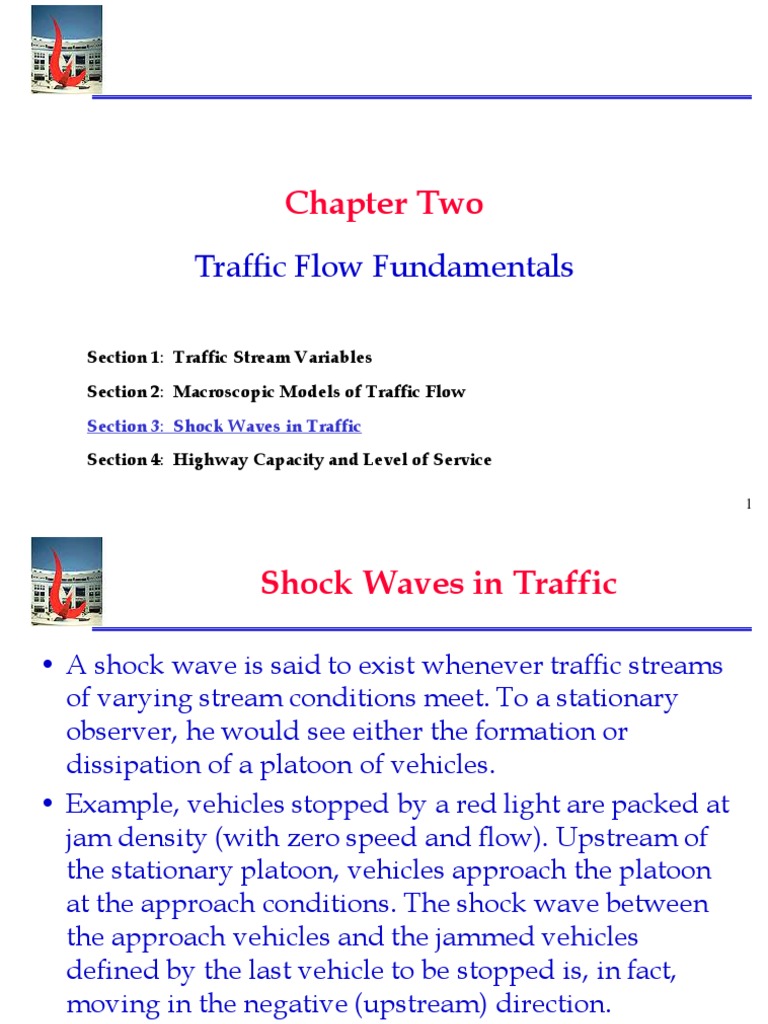 Chapter 2C | Download Free PDF | Shock Wave | Traffic
