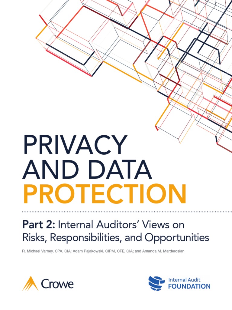Privacy and Data Protection Part 2 | PDF | Internal Audit | Privacy