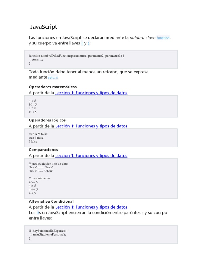 Java Script Pdf Tipo De Datos Ingeniería Informática 6684