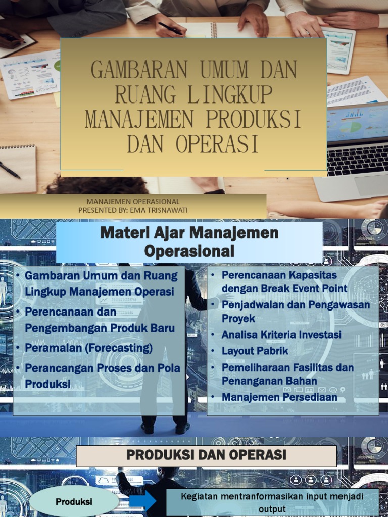 Ruang Lingkup MO | PDF