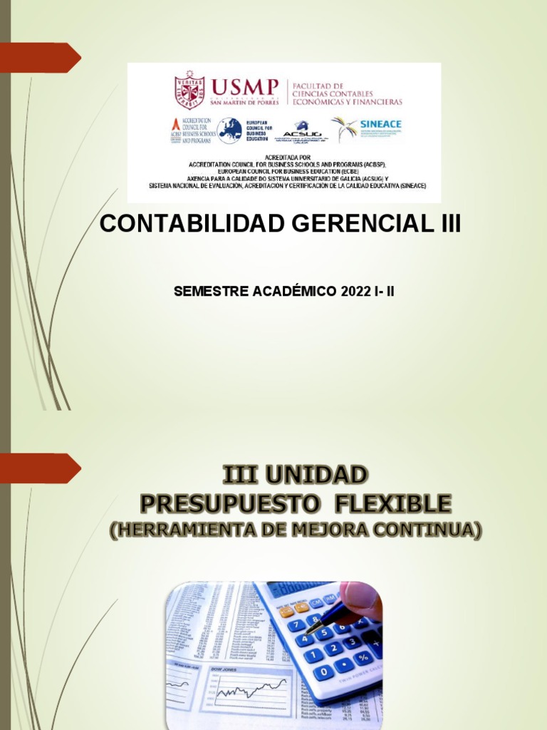 Unidad Iii Contabilidad Gerencial | PDF | Presupuesto | Business
