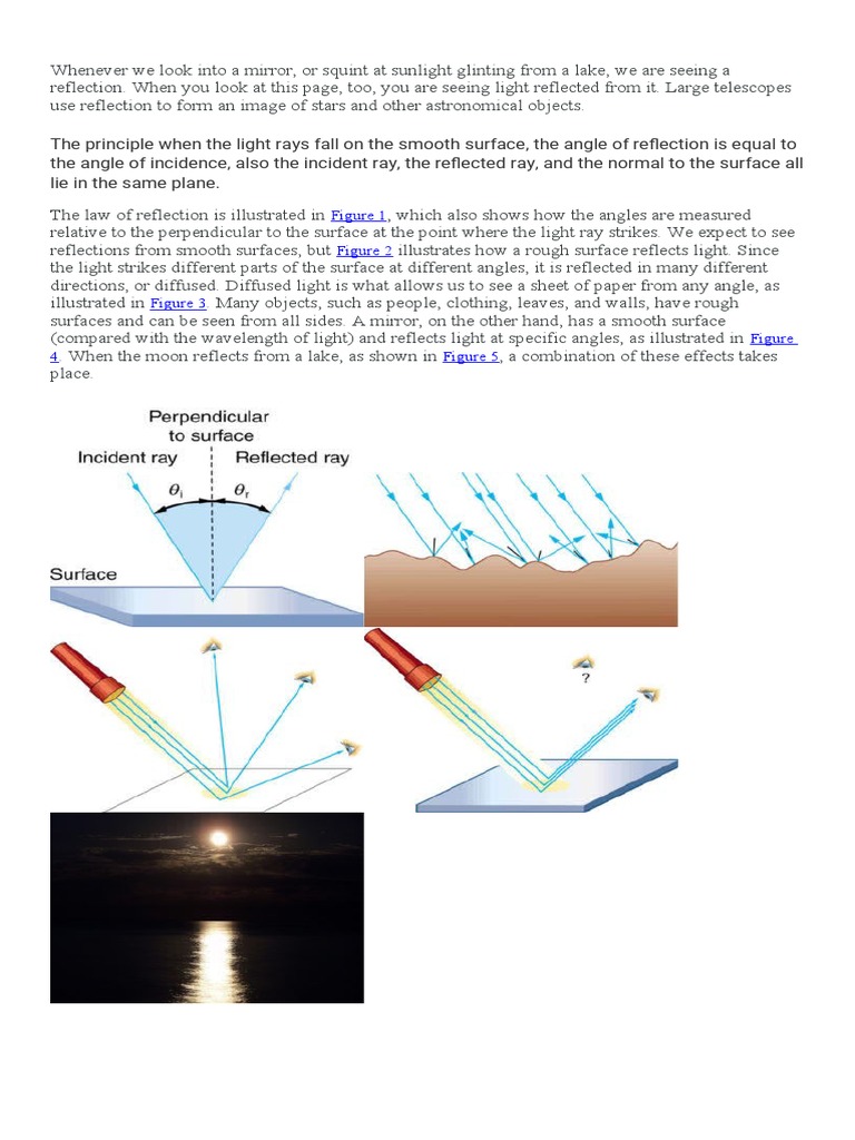 Grade 10 Mirror | PDF | Reflection (Physics) | Mirror