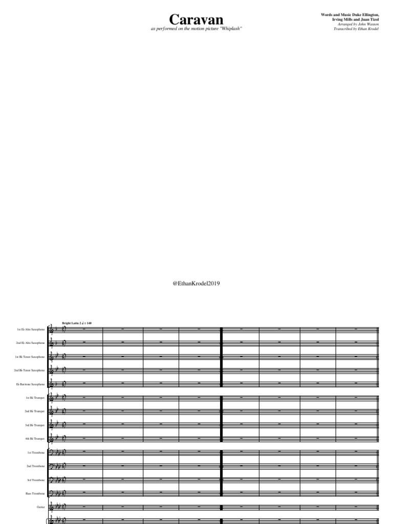 Caravan From Whiplash | PDF