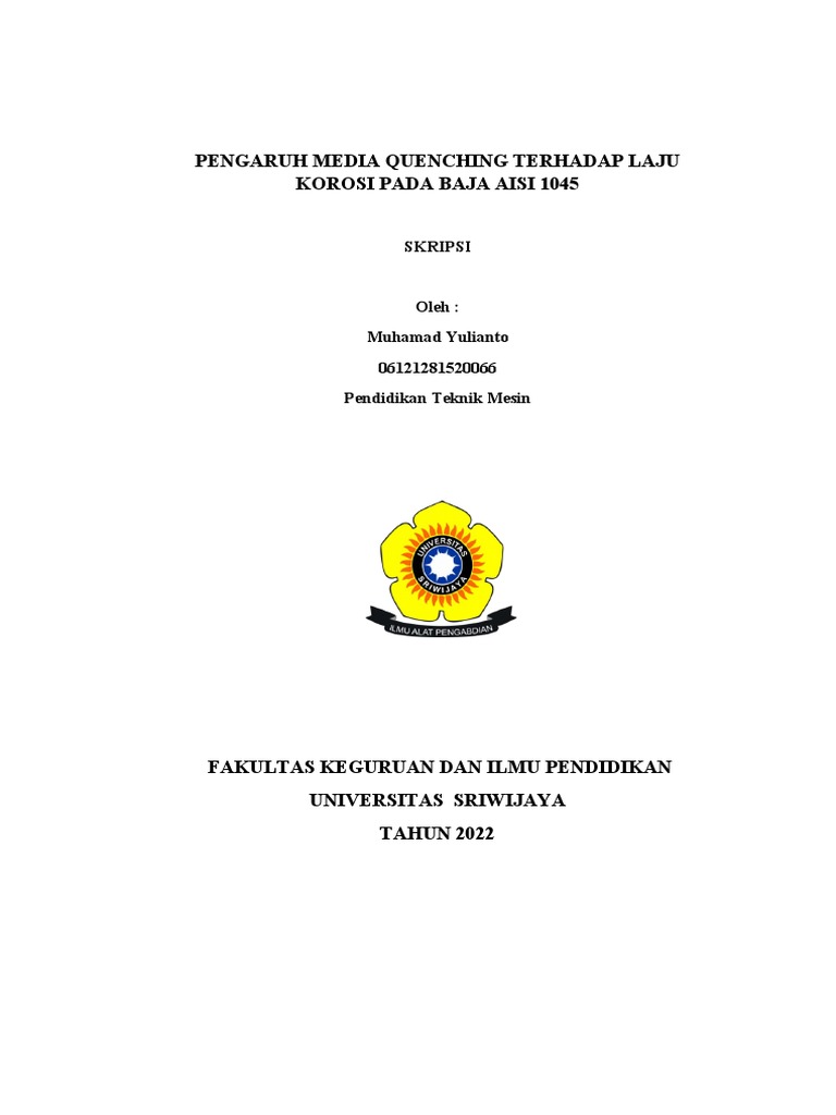 Print Skripsi Yulianto | PDF