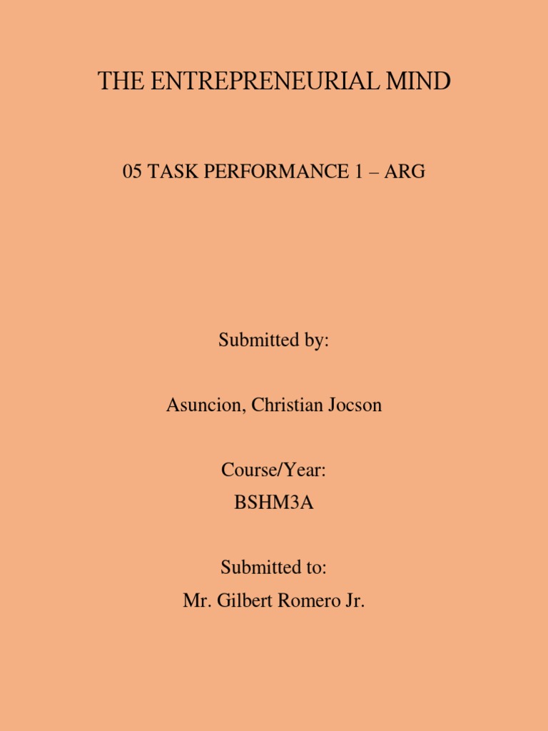 Asuncion-Christian J. - 05 Performance-task1-ARG | PDF