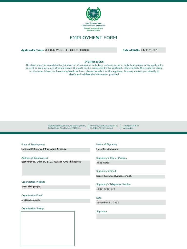 Em Form Nkti | Download Free PDF | Nursing | Intravenous Therapy