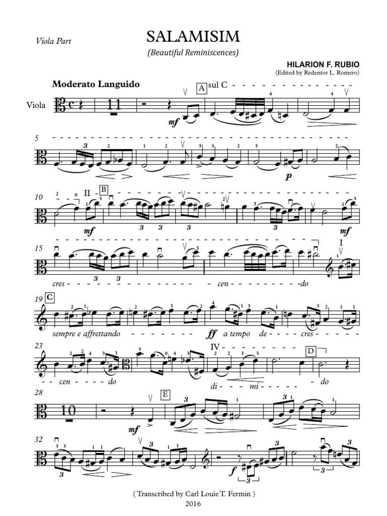 Salamisim Viola | PDF