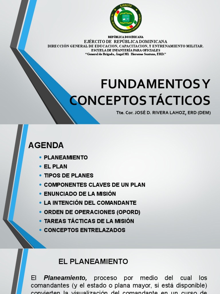 Conceptos Tacticos | PDF