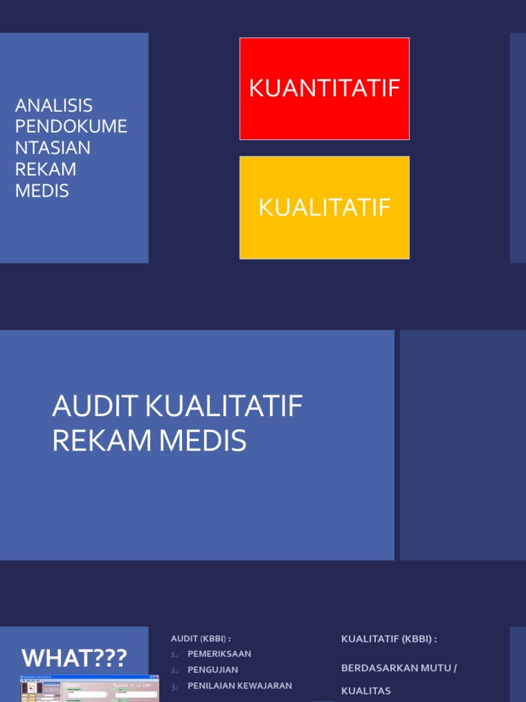 8 - Analisis Kualitatif Rekam Medis | PDF