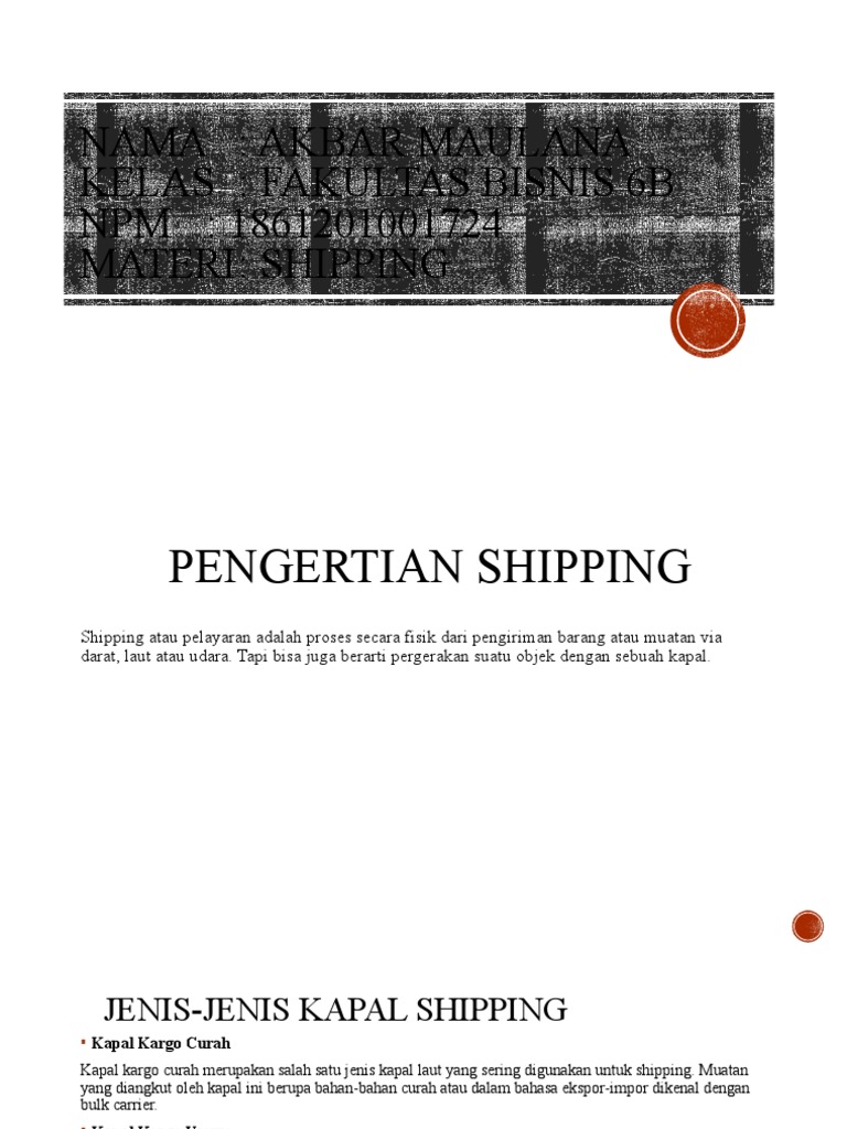 Shipping | PDF
