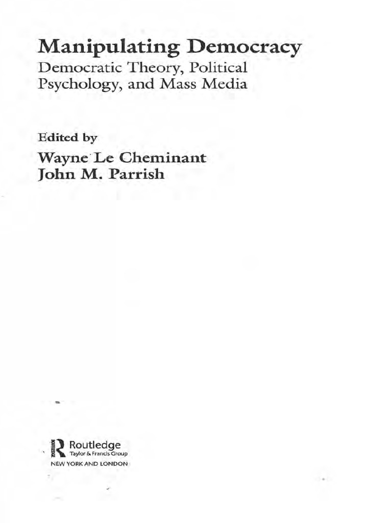 fishkin-manipulation-and-democratic-theory | PDF | Democracy ...