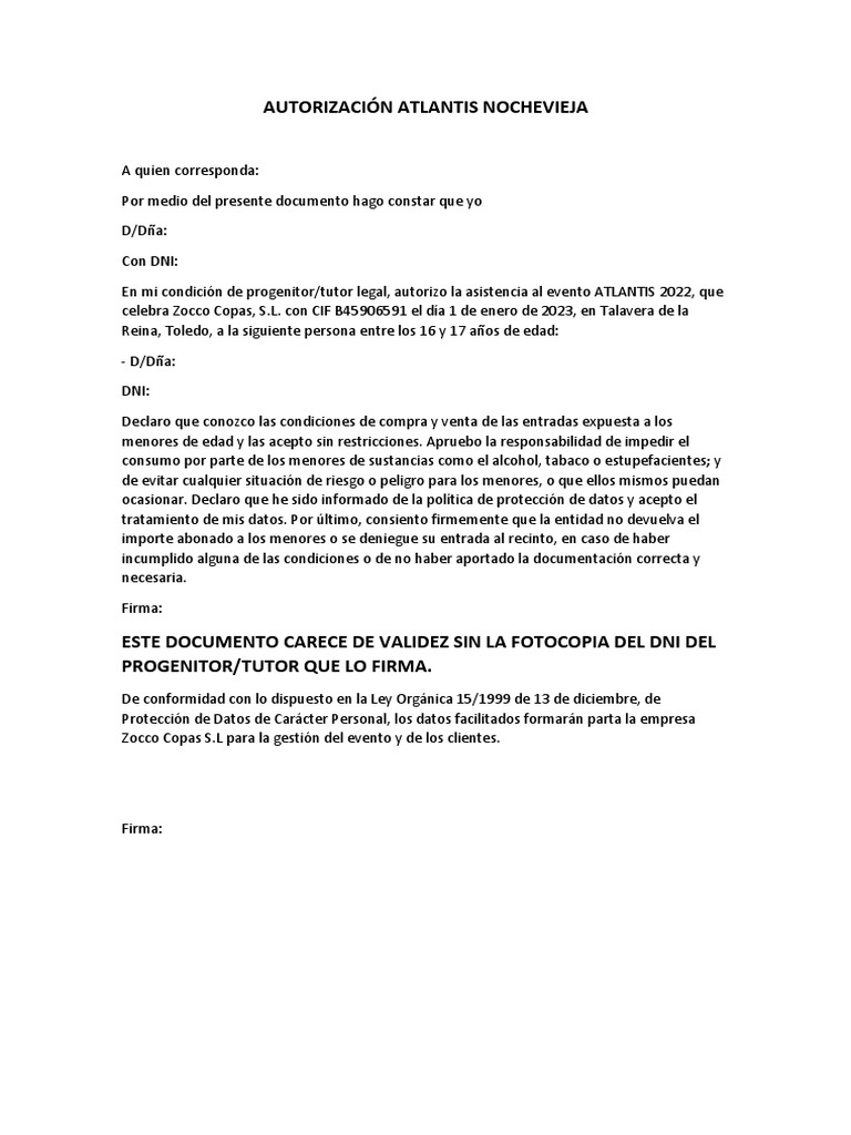 Autorizaci Ã N | PDF