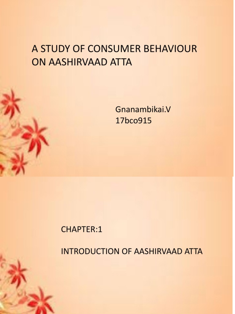 Gnana Review 1 | PDF | Behavior | Marketing