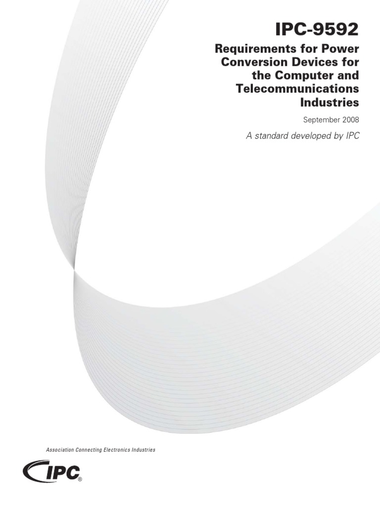 Ipc 9592 2008 | PDF | Reliability Engineering | Specification (Technical Standard)