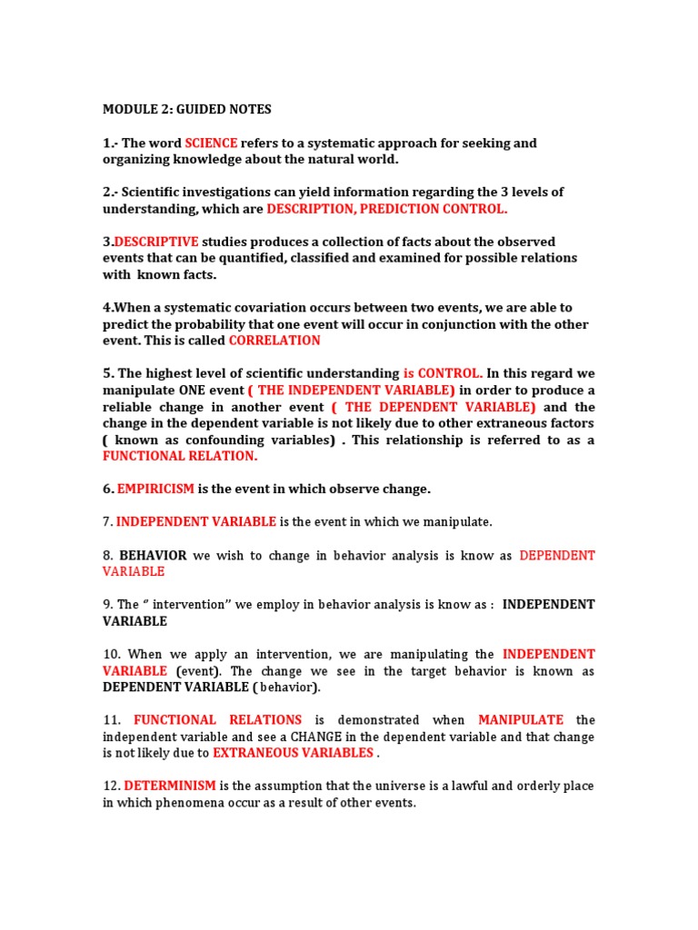 MODULE 2 - EDF 6225 Guided Notes Quiz | PDF