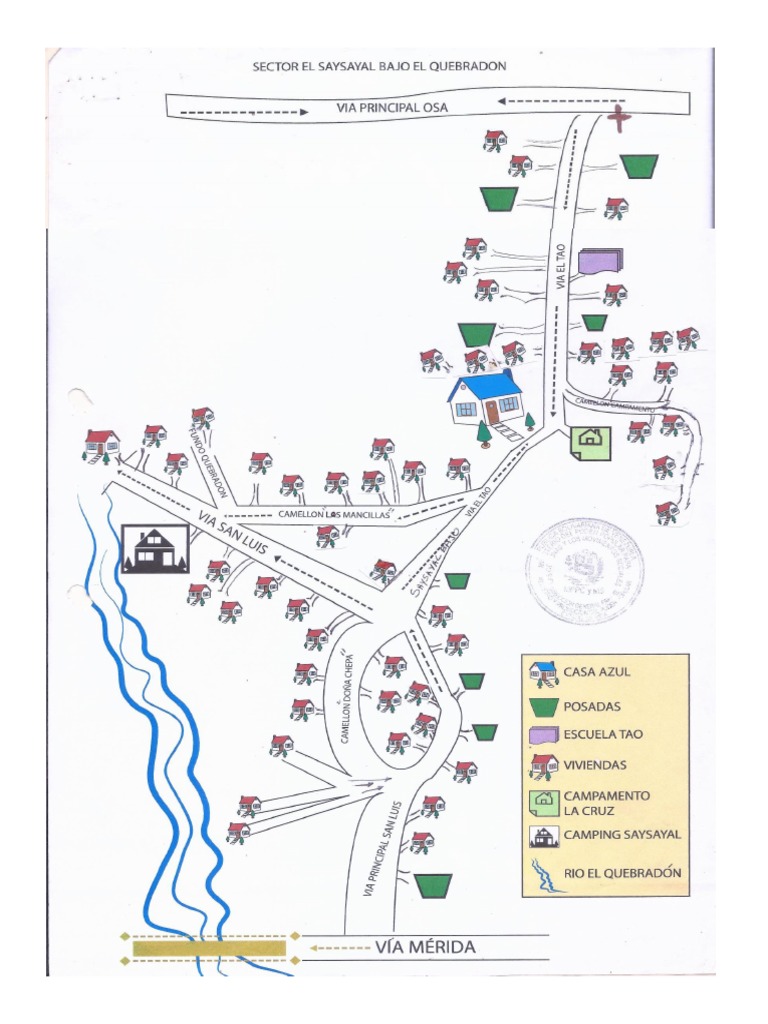 Croquis Del Consejo Comunal | PDF