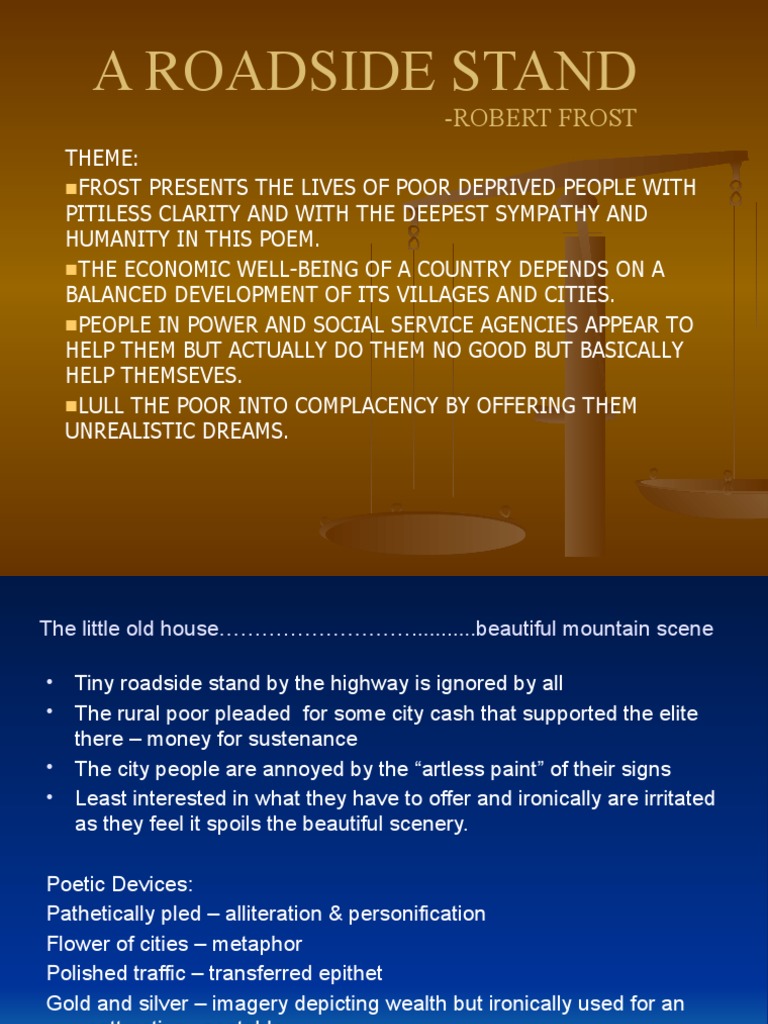 A Roadside Stand | PDF