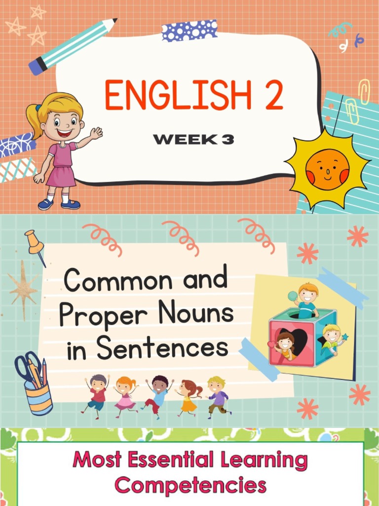 English Week 3 | PDF