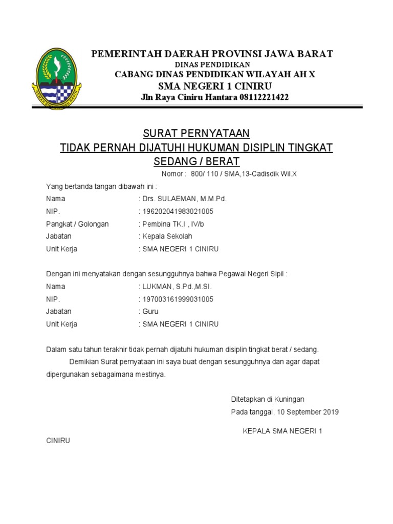 Contoh Hukdis | PDF