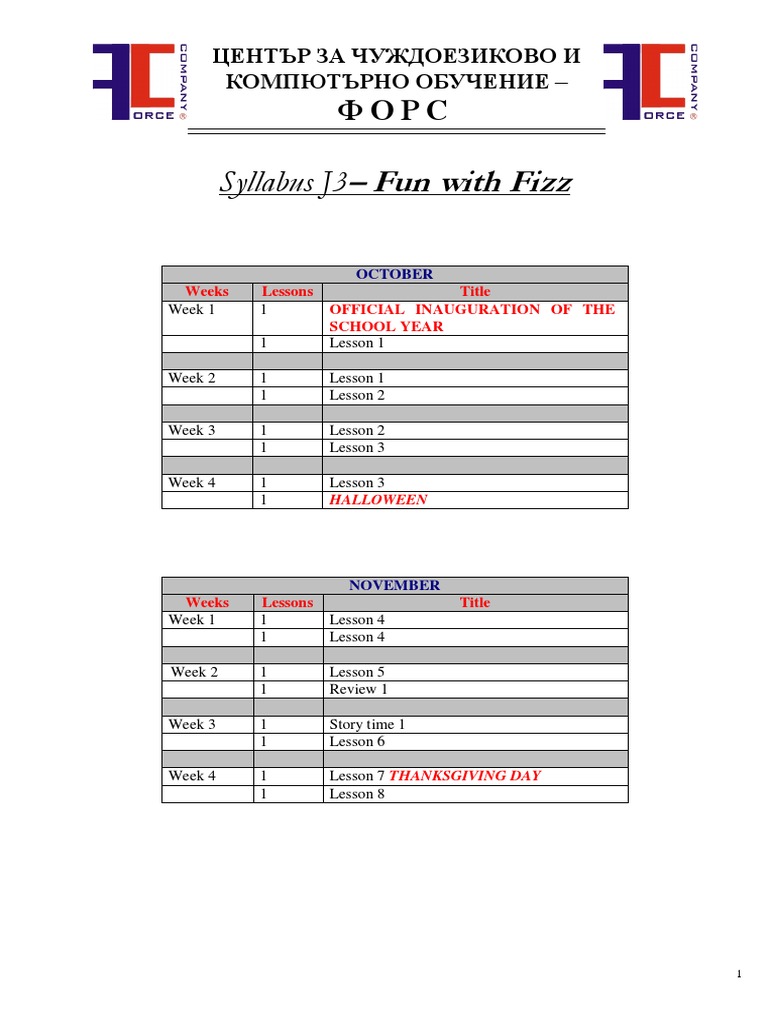 J3 Fun With Little Fizz | PDF | Observances