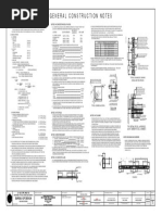 General Structural Notes & Specifications: Beam/ Slab Change Soffit ...