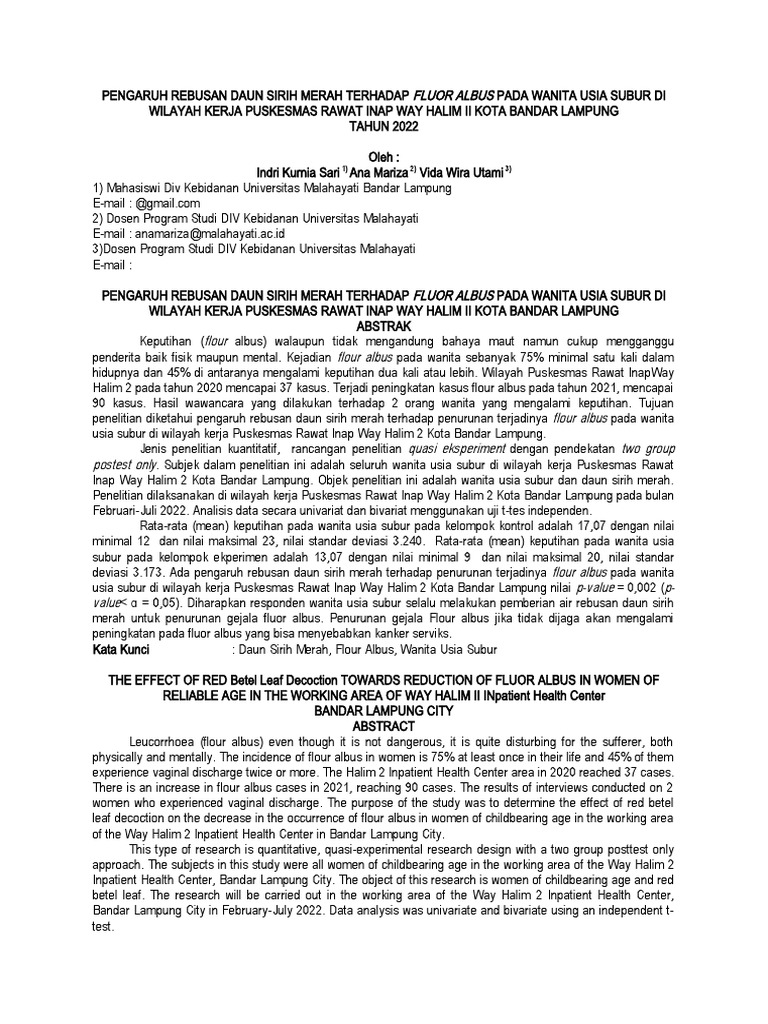 Naskah Publikasi Indri | PDF