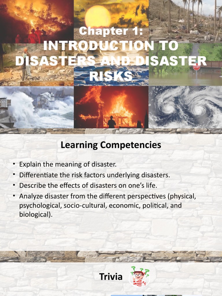 Understanding Disasters and Risks | PDF | Hazards | Vulnerability