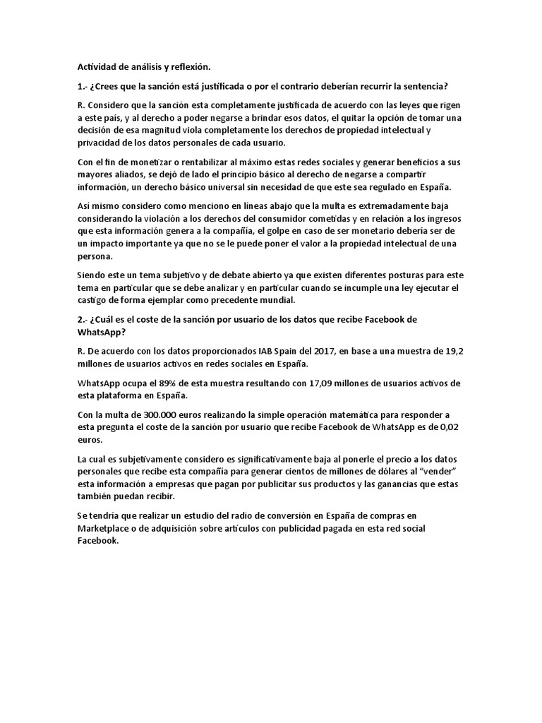 Actividad de Análisis y Reflexión Marcelo Bernal Villagomez | PDF | Informática