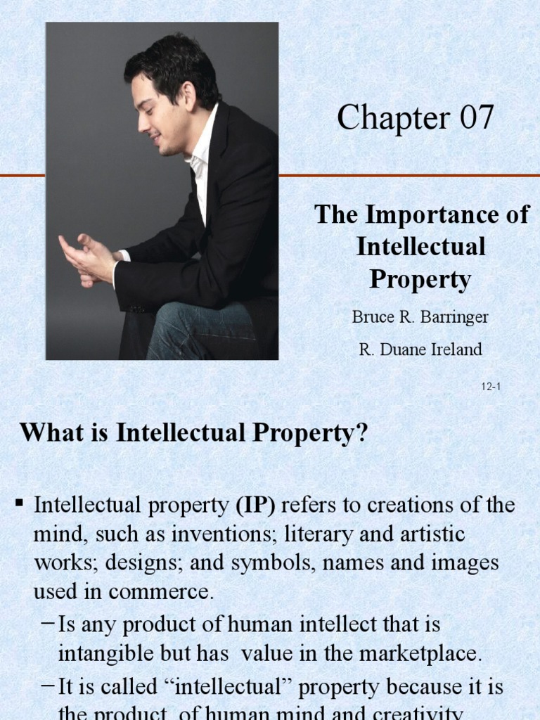 7 .Entrepreneurship | PDF | Intellectual Property | Patent