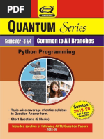 Python Programming Notes | PDF