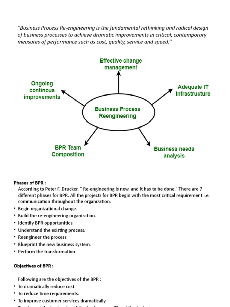 Business Process Re Engineering Download Free Pdf Business Economies