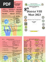 Program Flow of The INTRAMURAL DAYS 2014 | PDF | Leisure
