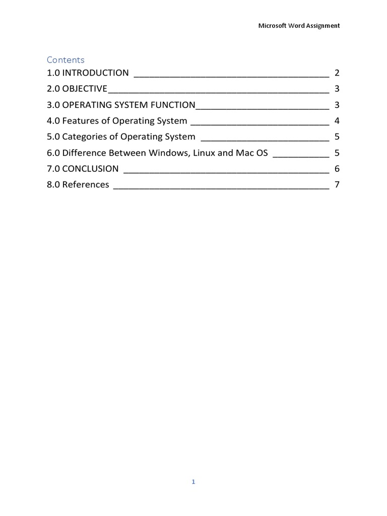 Individual Assignment | PDF | Operating System | Graphical User Interfaces
