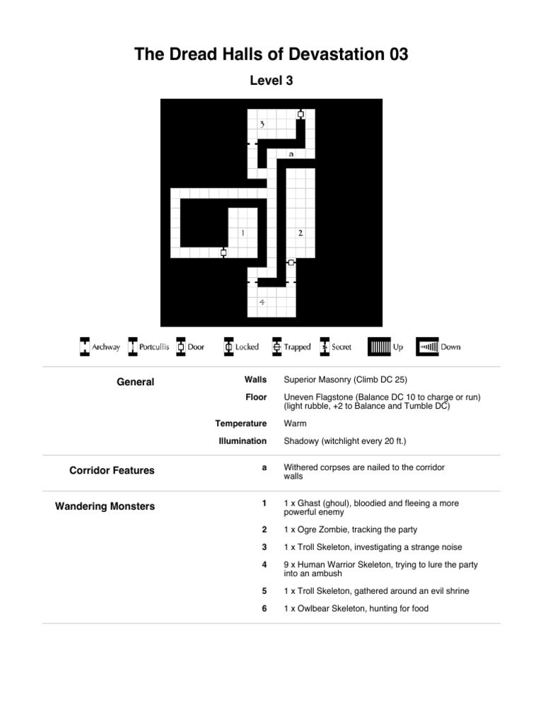 The Dread Halls of Devastation 03 | PDF The Dread Halls of Devastation 03 | PDF
