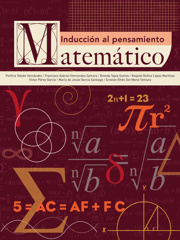 2020-Toledo EtAl Induccion Pensamiento Matematico | Descargar gratis PDF | Triángulo | Método de ...