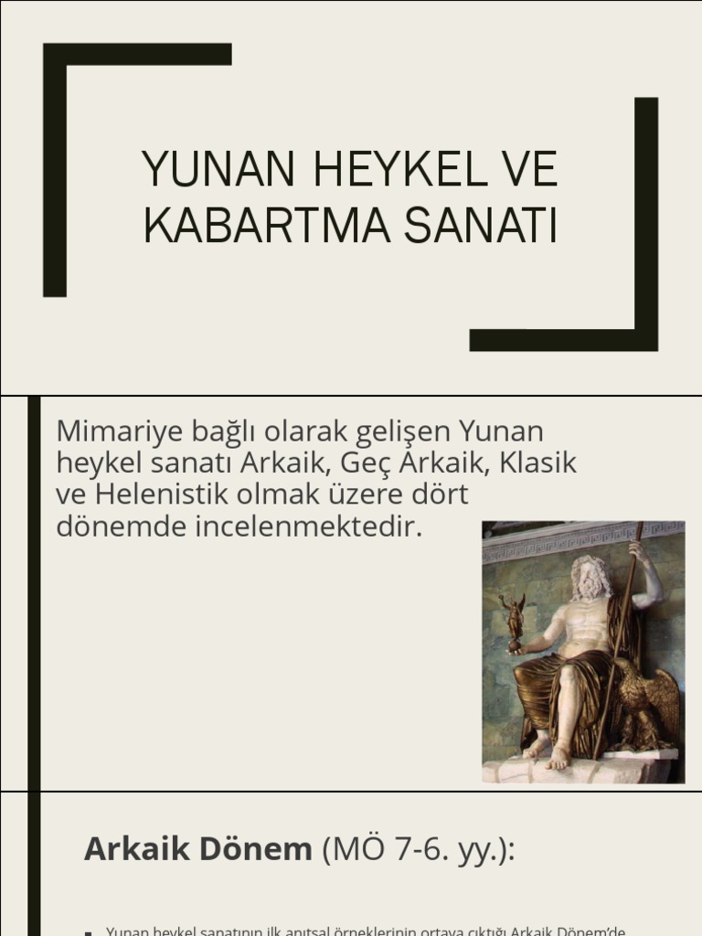 Yunan Heykel Kabartmaları | PDF