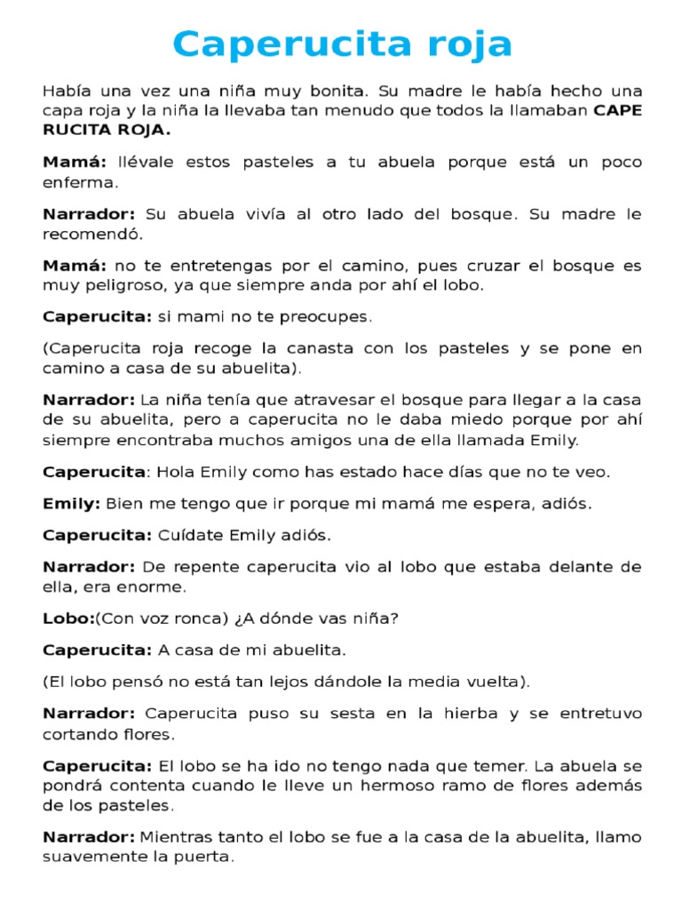 Anexo 5. Fragmento Guion Teatral | PDF