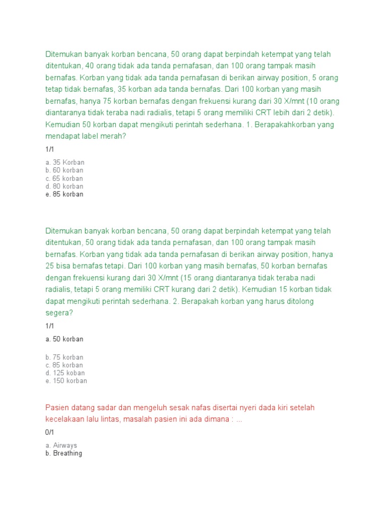 Soal Uts Gadar | PDF | Sains & Matematika