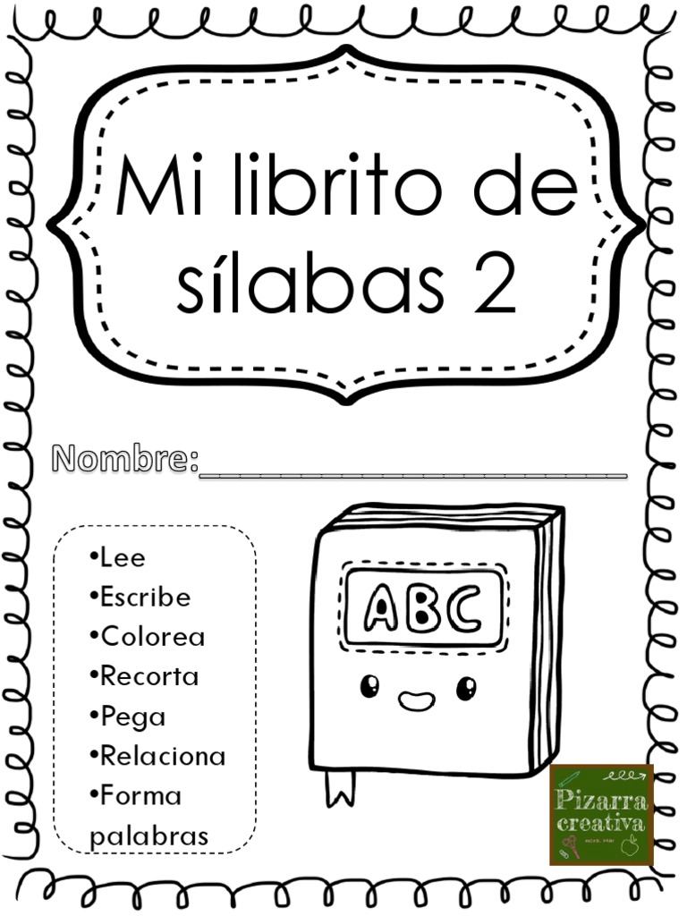 Mi Librito de Silabas 2 | PDF | Artes del Lenguaje y Comunicación