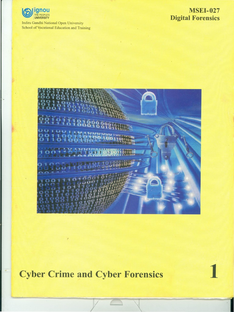 Block-1 Cyber Crime and Cyber Forensics | PDF | Cybercrime | Spamming