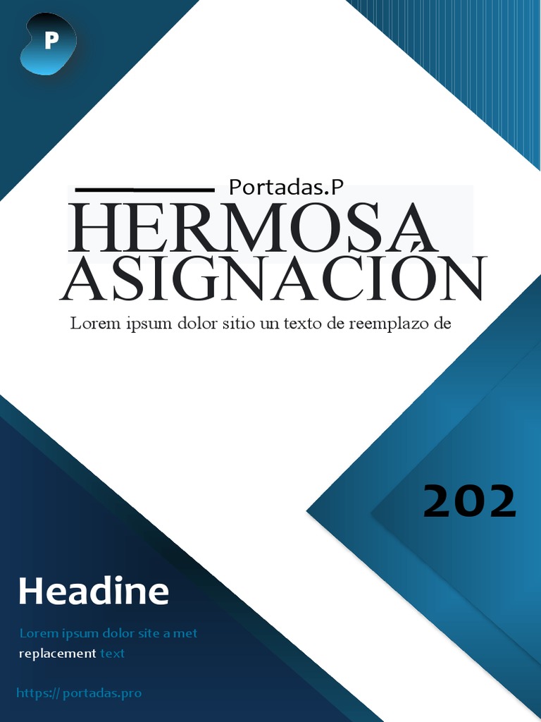 Portada Word Bonita Portadas - Pro | PDF