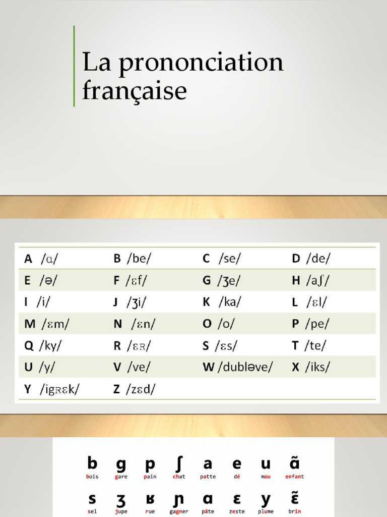 La Prononciation Et Les Nombres | PDF
