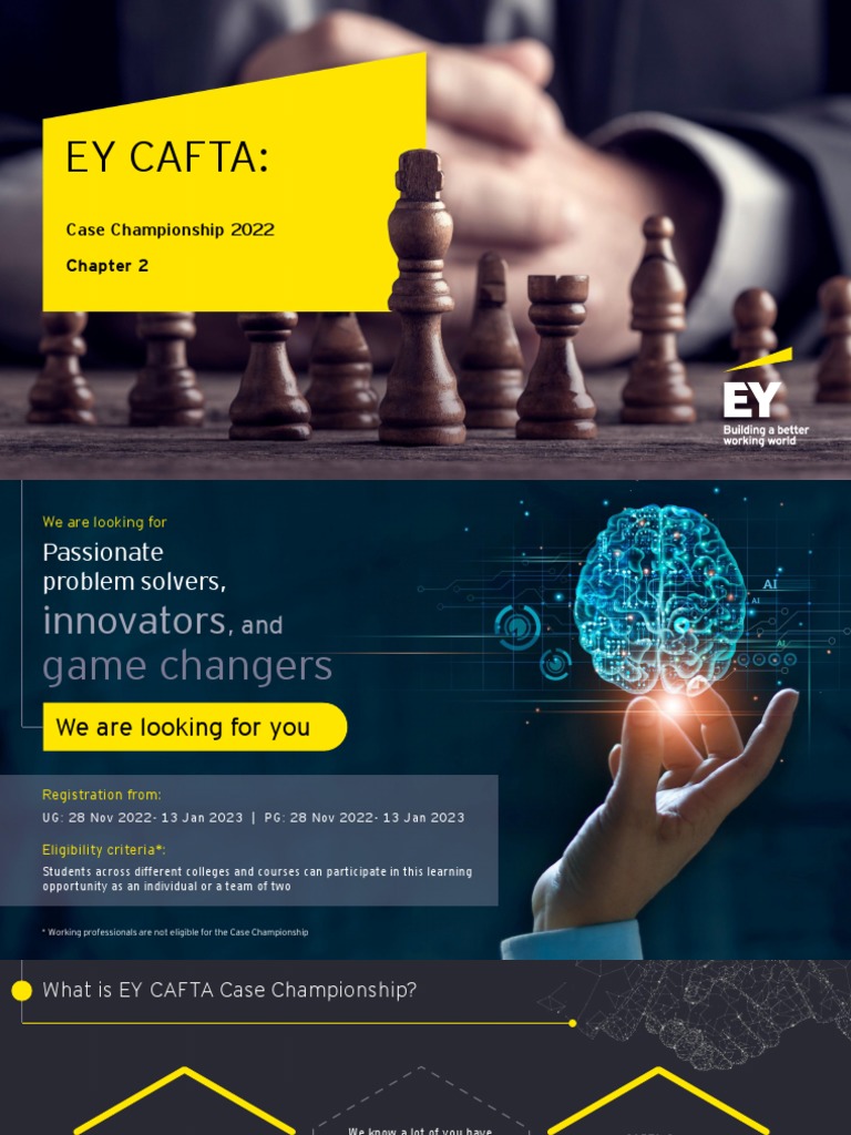 Ey Cafta Case Championship 2022 Chapter 2 | PDF | Strategic Management ...