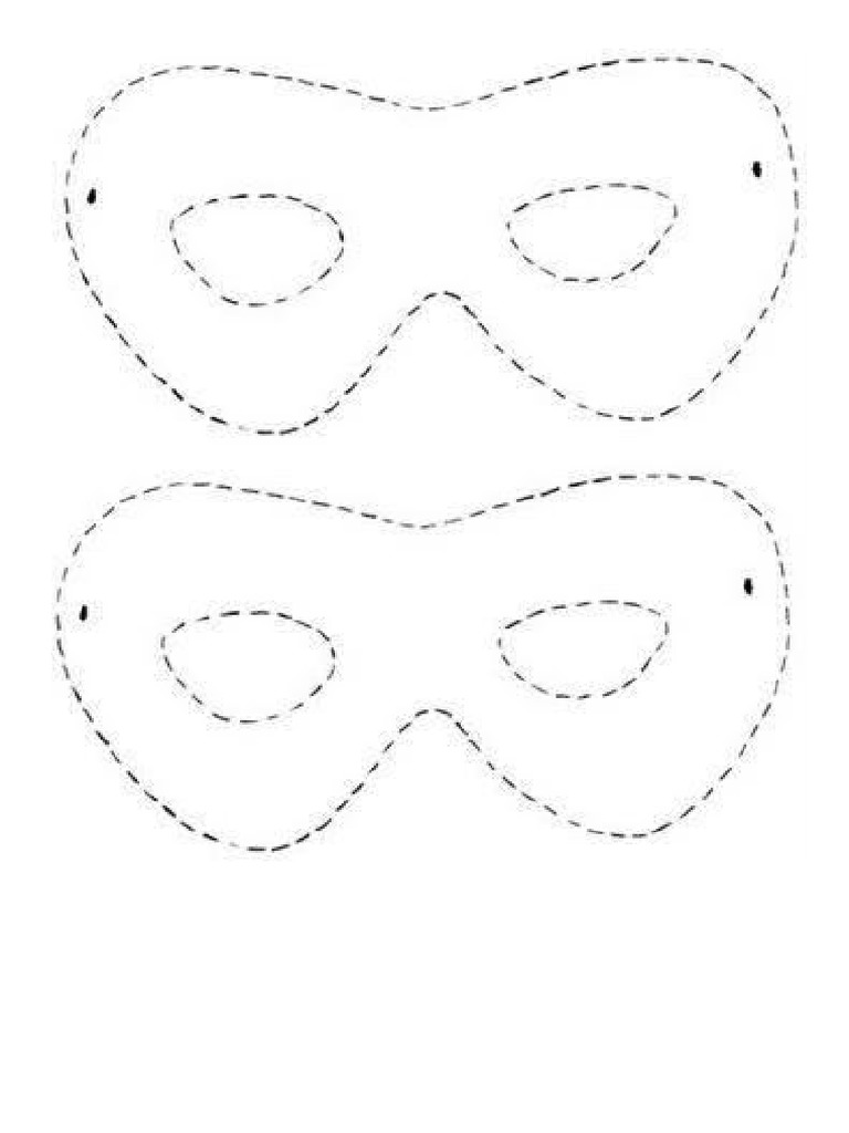 Álarc Farsangra | PDF